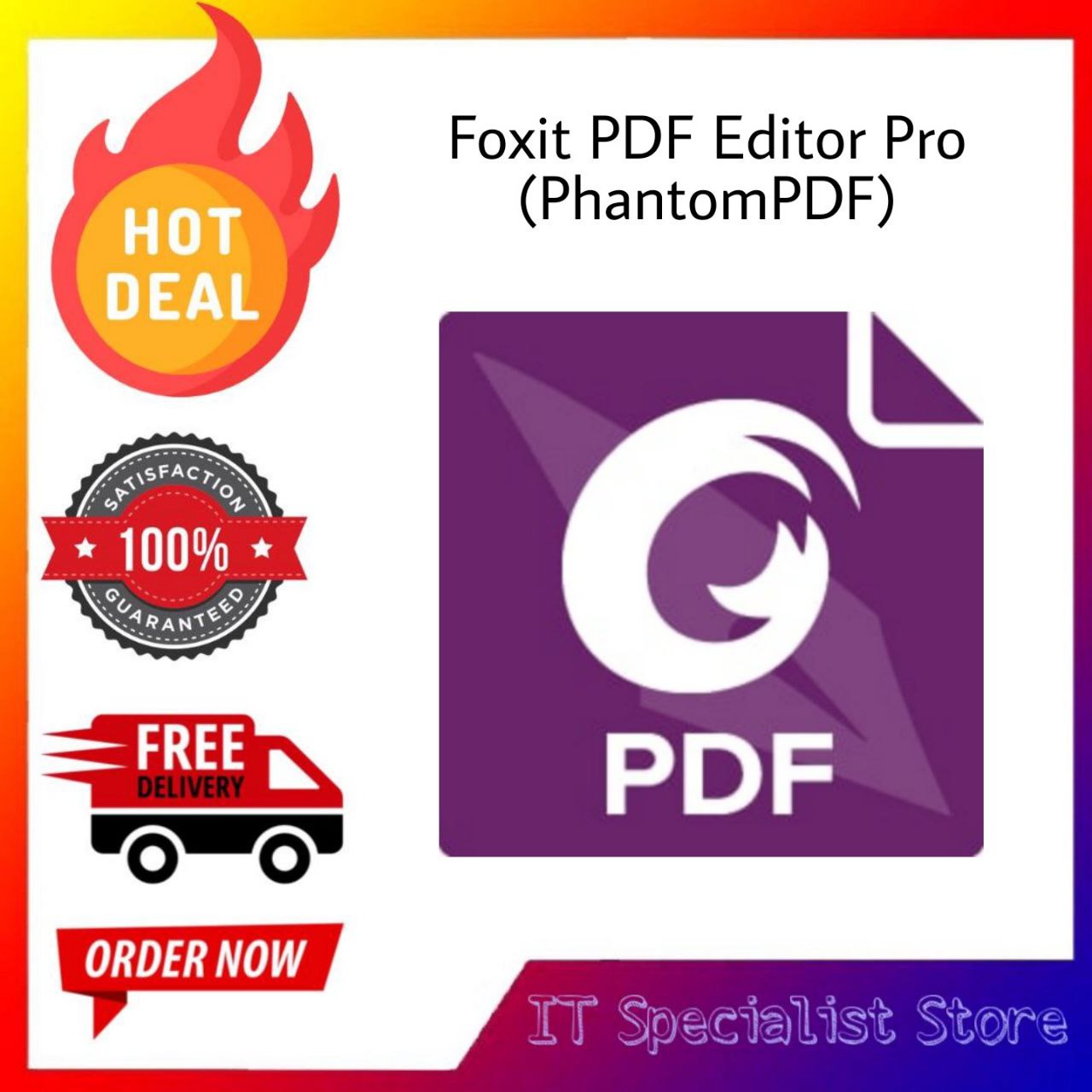 Foxit PDF Editor Pro (PhantomPDF) 2022 | Lazada