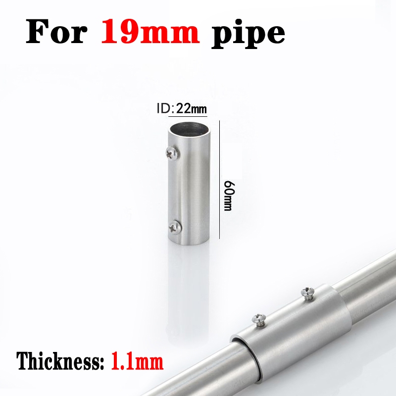 Stainless Steel Tube Pipe connector Fittings For extension | Lazada PH