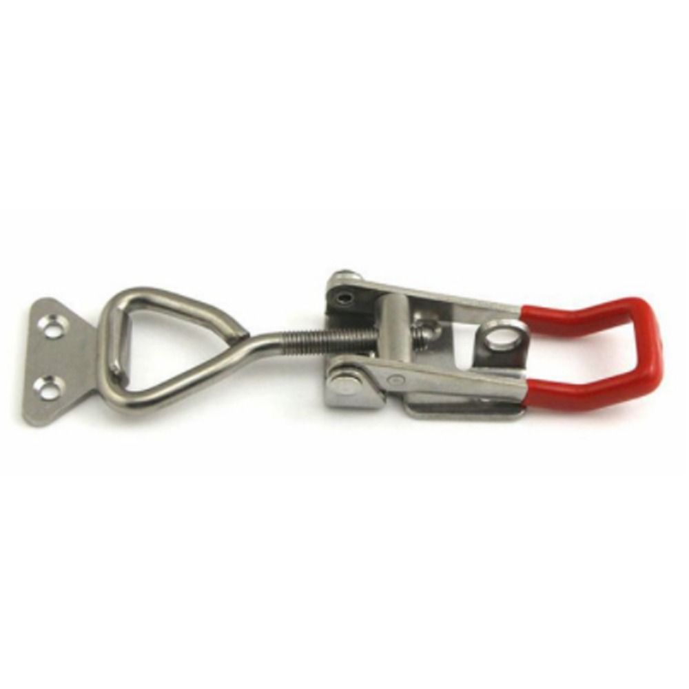 RBJ4 Hasp Pull Toggle Clamp Adjustable Iron Catch Clasp Durable Lever ...