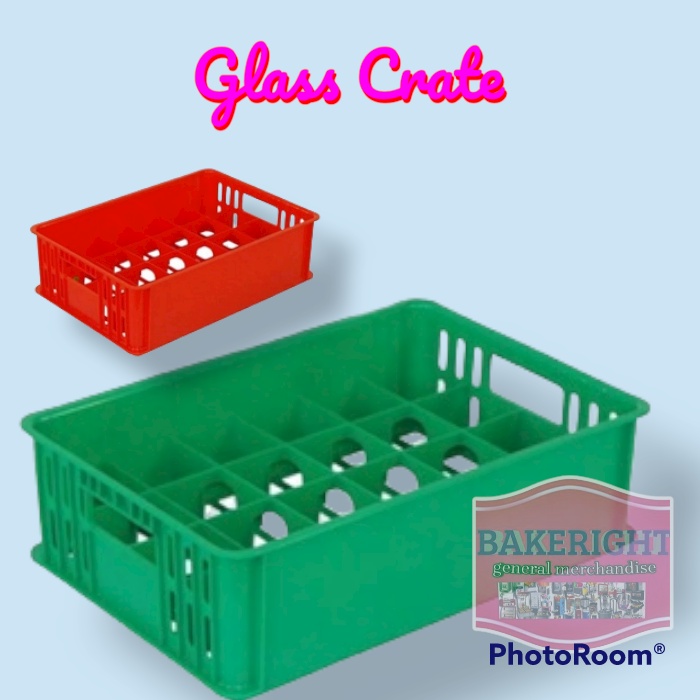 Glass Crates Alatone 24pcs | Lazada PH