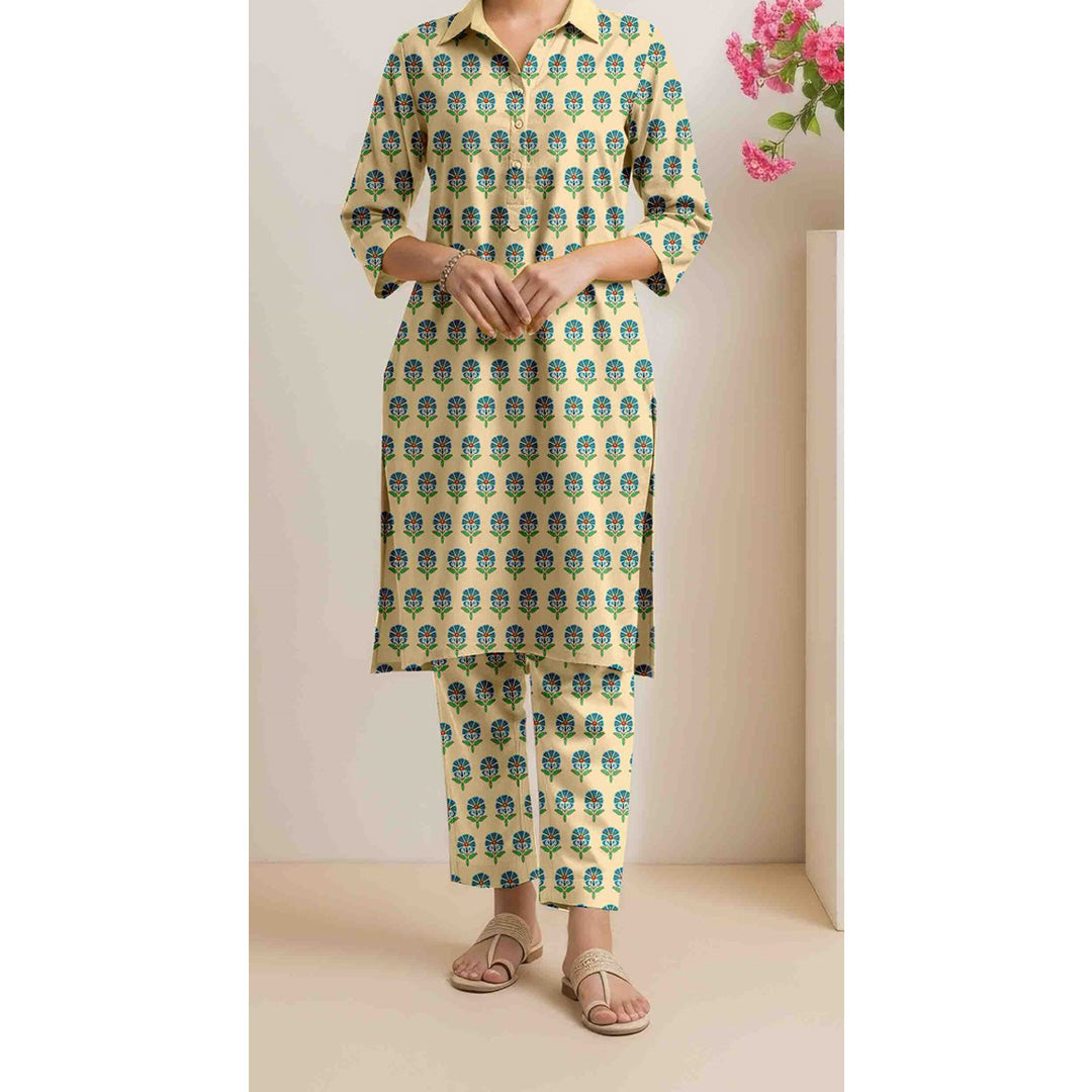 Stylo 2PC Unstitched Printed Suit US5466 - Unstitched Fabric For Women ...