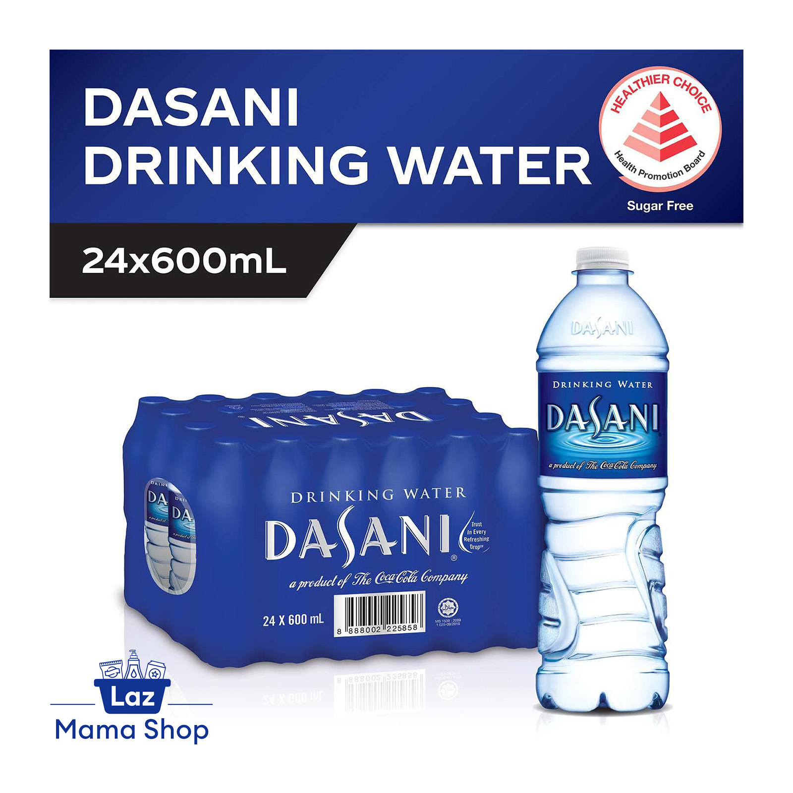 Dasani Drinking Water (24 x 600ml) - Case (Laz Mama Shop) | Lazada ...