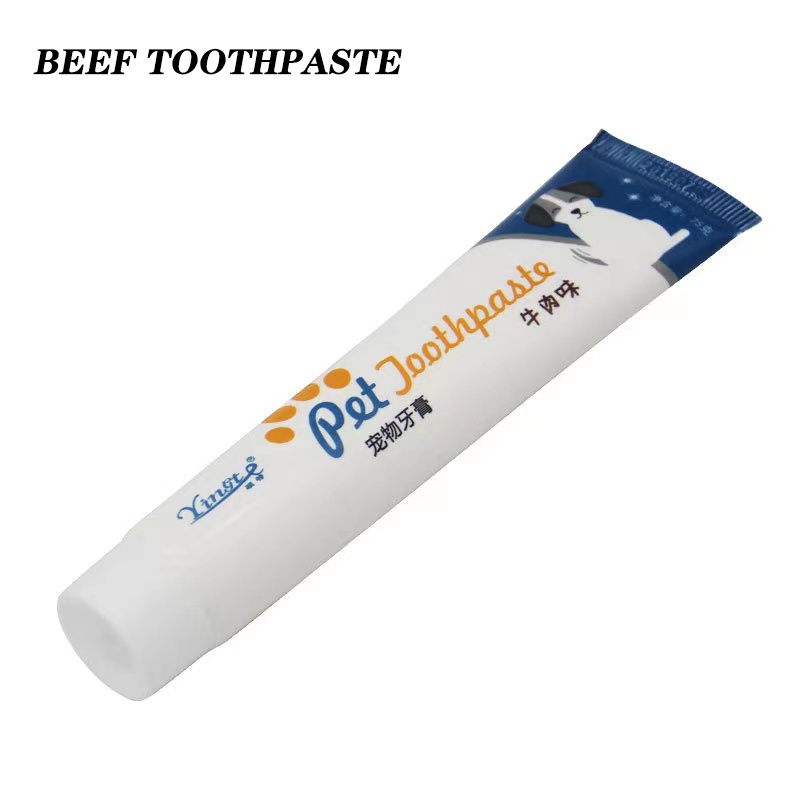Pet Dog Toothpaste Dog Teeth Cleaning Healthy Edible Toothpaste for Pet ...