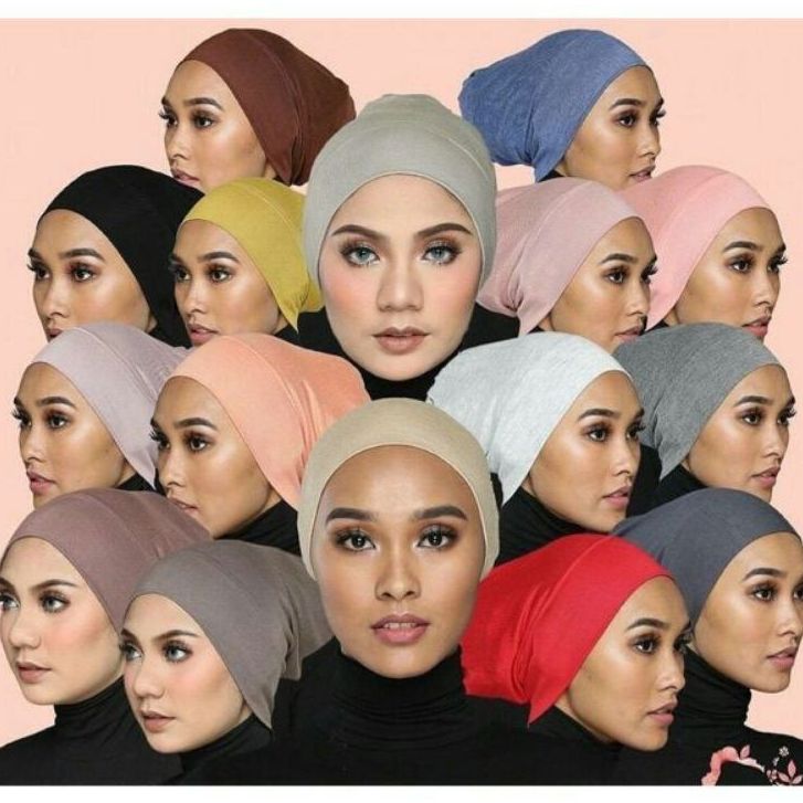 Pack Of 3 Random Hijab Cap By MY FASHION | Daraz.pk
