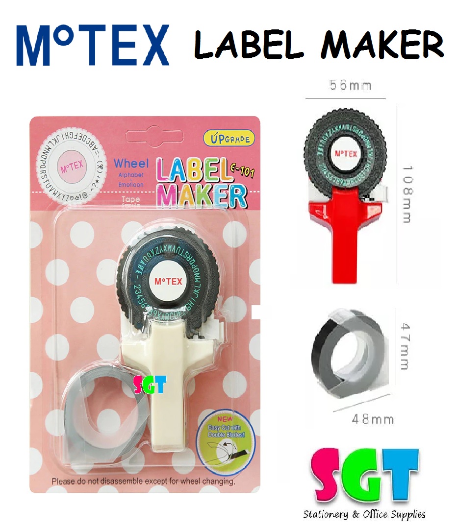 MOTEX Label Maker (E-101) | Lazada
