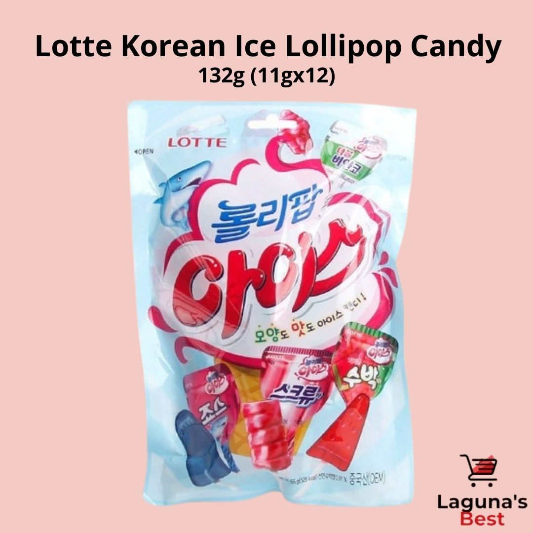 Lotte Korean Ice Lollipop Candy 132g (11gx12) | Lazada PH