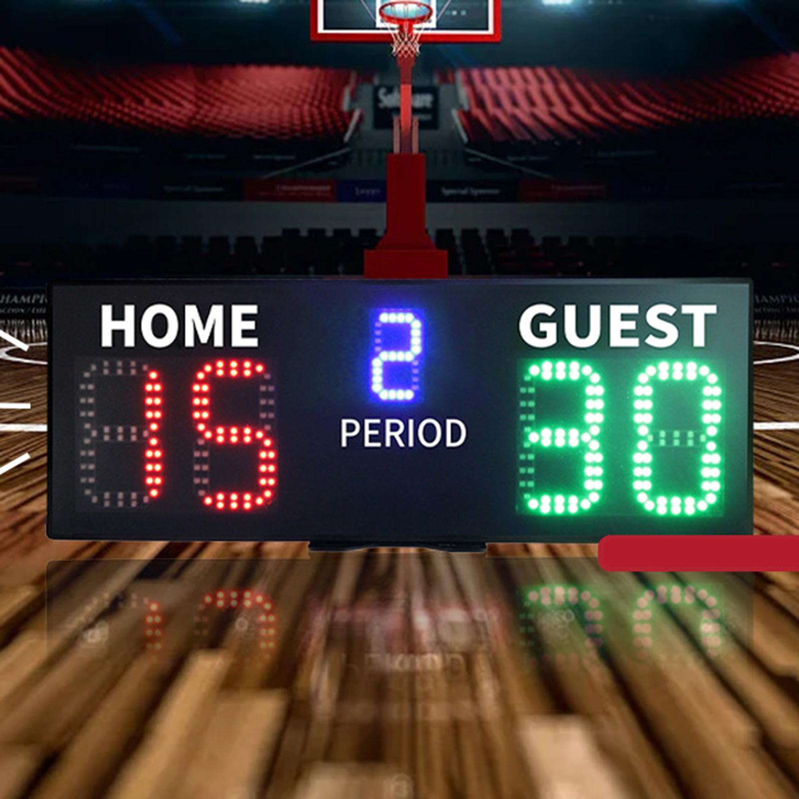 TOOYFUL Digital Scoreboard Electronic Basketball Scoreboard ...