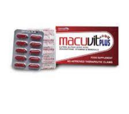 MACUVIT Lutein, Alpha-Lipoic Acid, Zeaxanthin, Vitamins And Minerals 30 ...