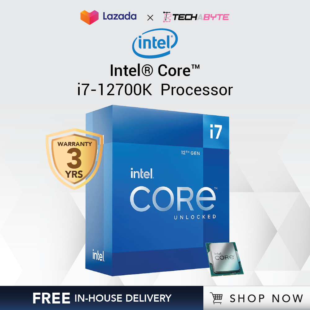 Intel Core i7-12700K | 12th Generation Processor | Lazada Singapore