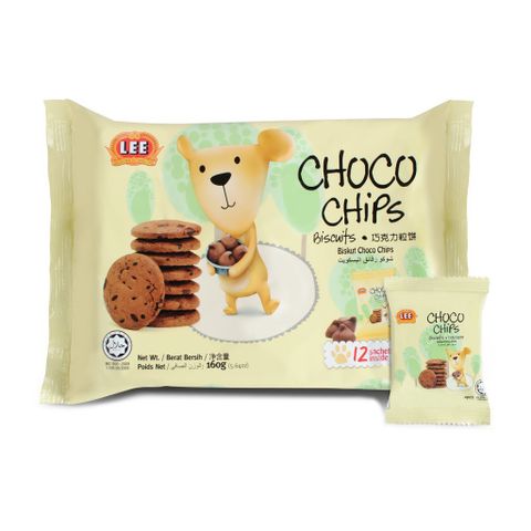 LEE Choco chips Biscuits ลี ช็อกโกชิพ บิสกิต 160 กรัม | Lazada.co.th