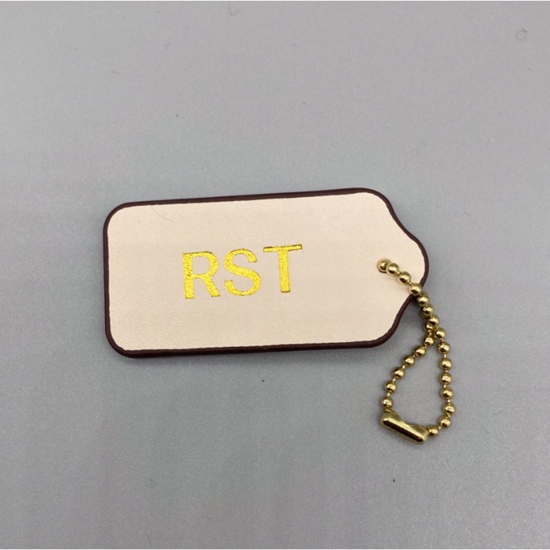 ⭐ ⭐READY STOCK⭐ ⭐ new COACH NAME TAG engraving tag leather tag | Lazada