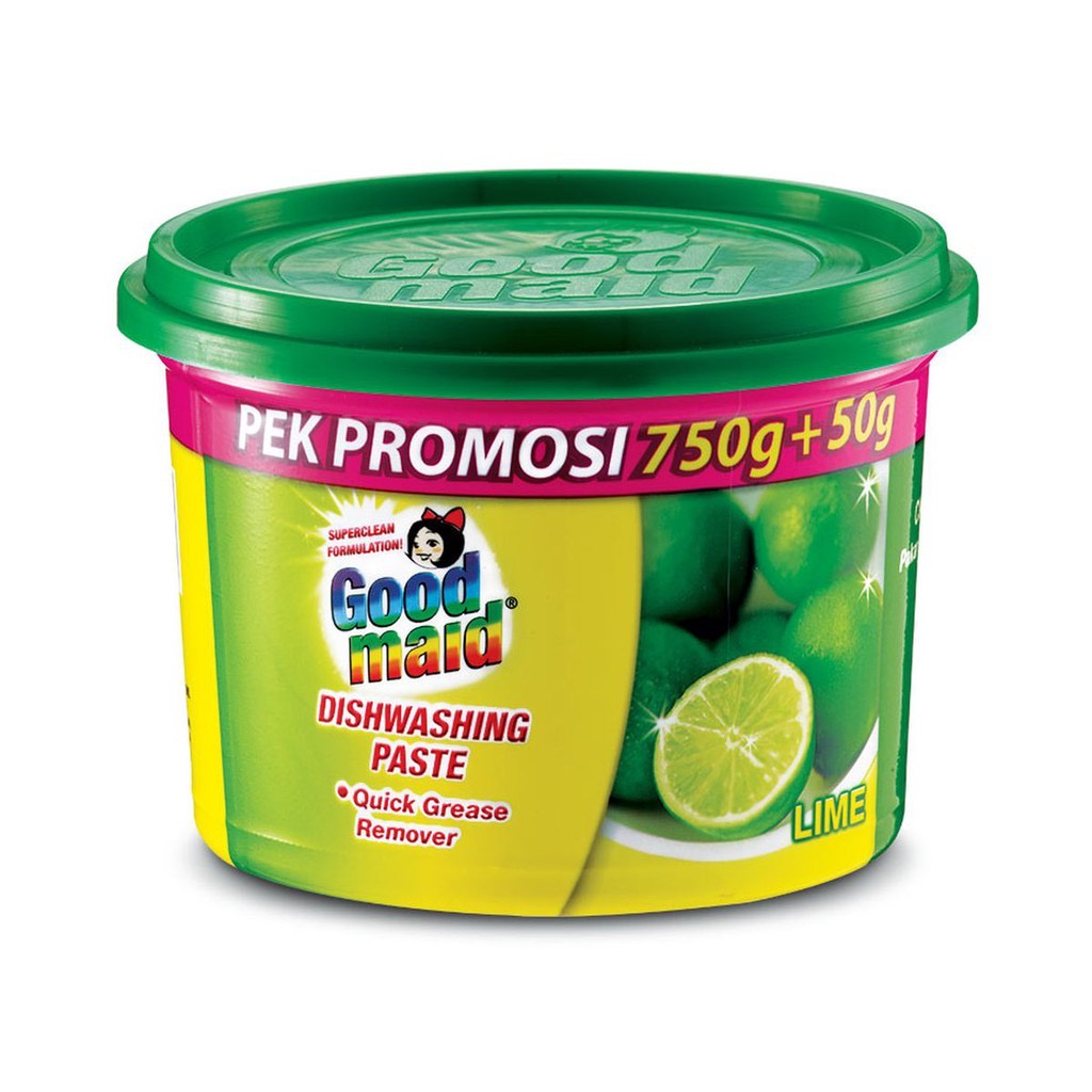 Goodmaid Dishwashing Paste Lime/Lemon 750g+50g | Lazada