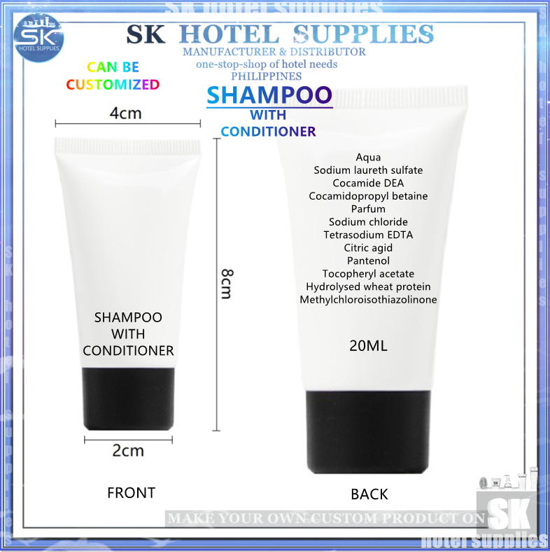 【SK】20ml Shampoo and Conditioner in tube Travel Size Body wash Hotel ...