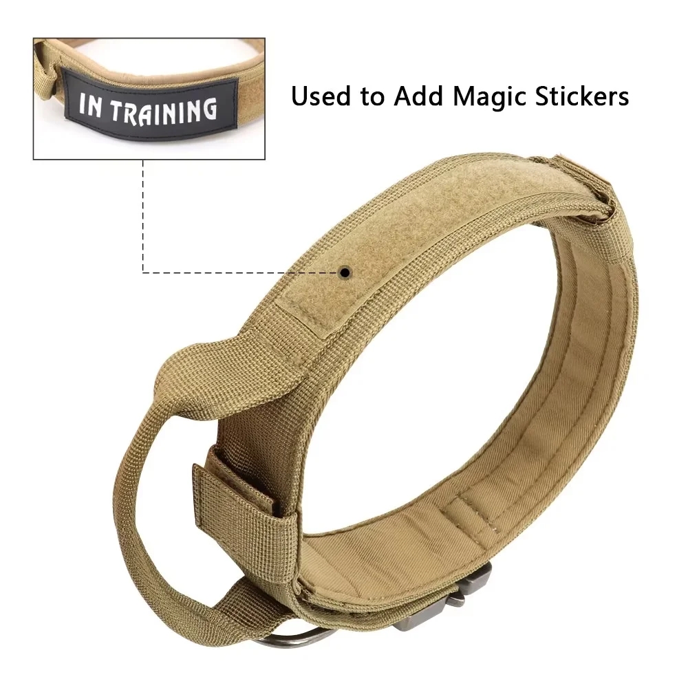 Tactical Police Dog Collar Military Duarable Nylon Shepard For Medium ...