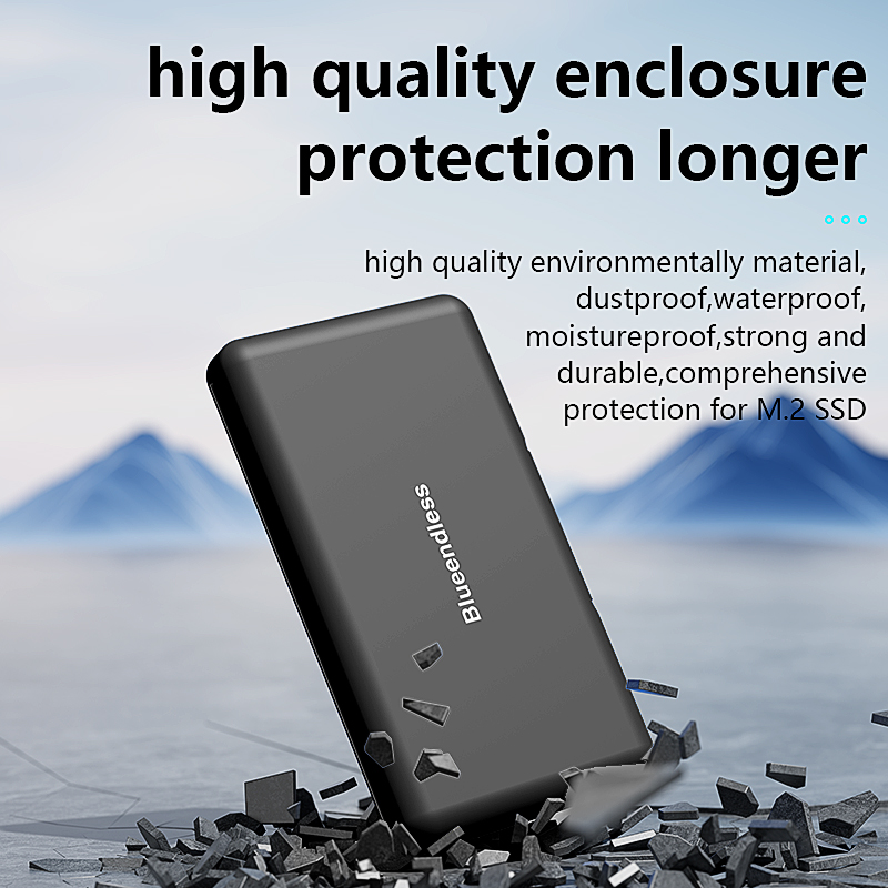 Blueendless SSD Bag SSD portable Carrying Case for M.2 SATA NVme Solid ...