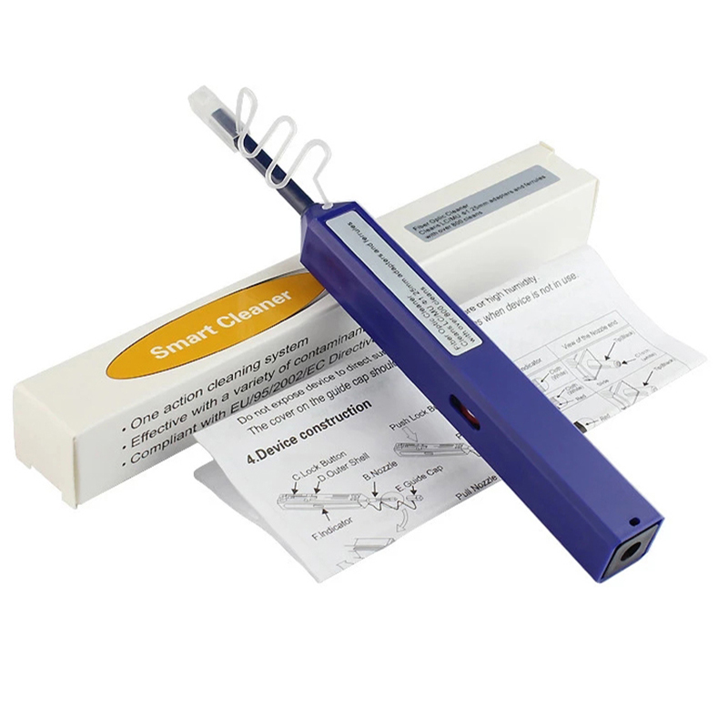 One Click Fiber Optic Cleaning Pen Optical Cleaner LC/MU 1.25mm ...