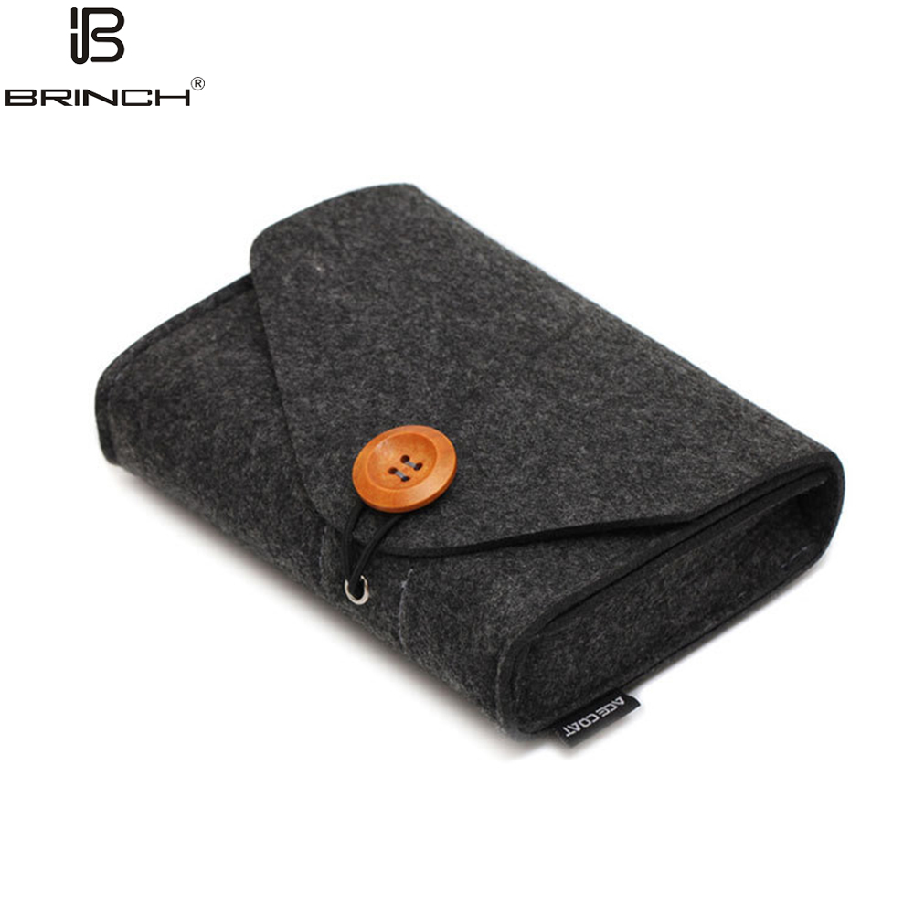 【Clearance Markdowns】Brinch Mini Felt Laptop Bag Computer Power Bank ...