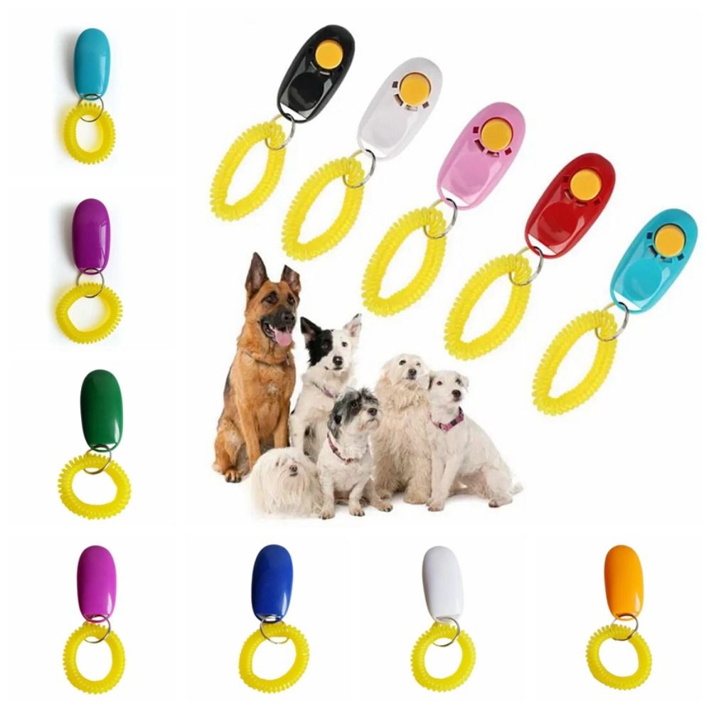 Pet Obedience Tranining Plastic Pet Tranining Clicker Portable Dog ...