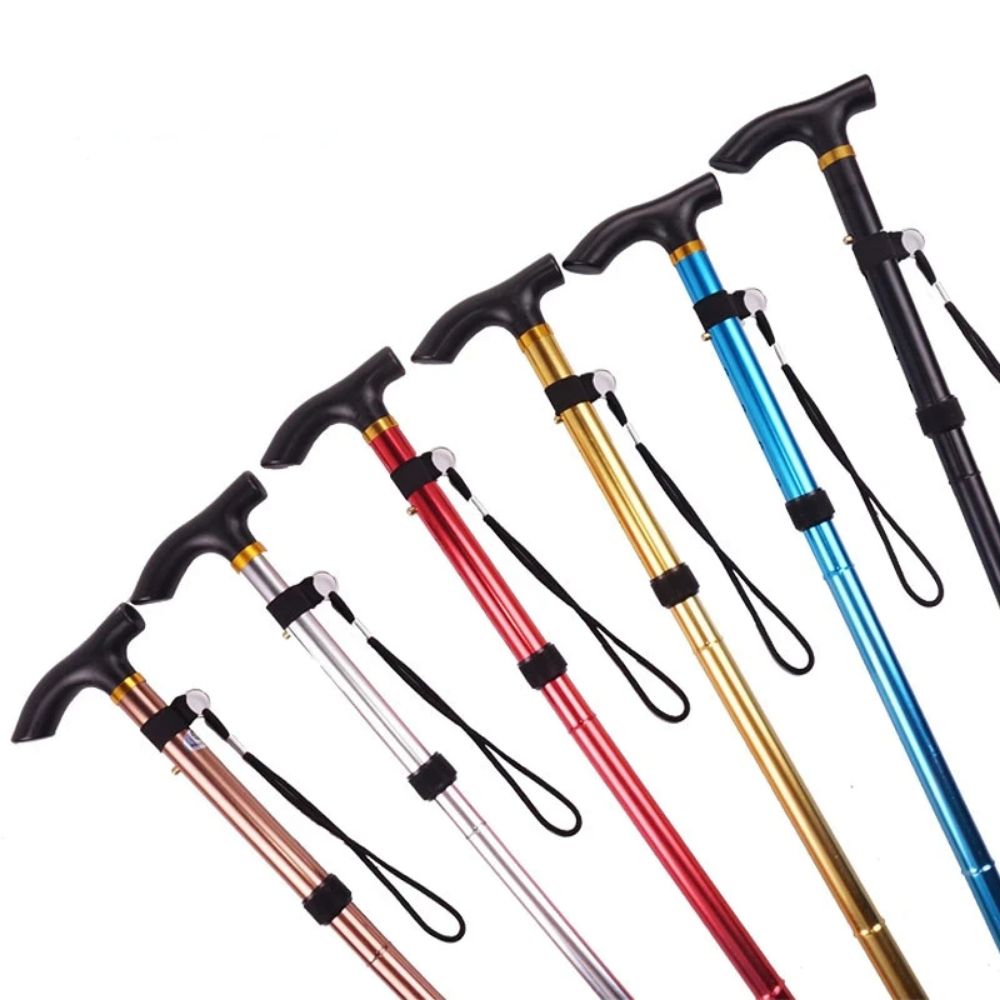 Balance Support Aluminum Outdoor Trekking Poles Quick Adjustable Locks ...