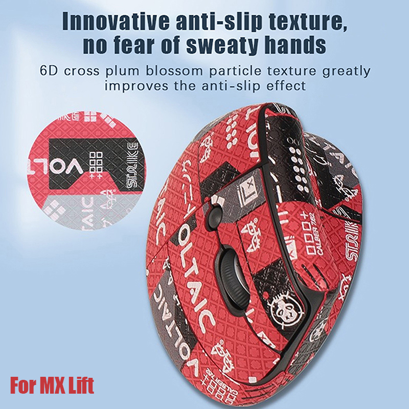 Suck Sweat Mouse Grip Tape Anti-Slip Sticker For Logitech MX Lift ...
