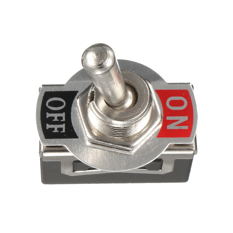 【TrendGlobe】1PC 12V-24V Heavy On Off Mini Small Car Light SPST Toggle ...