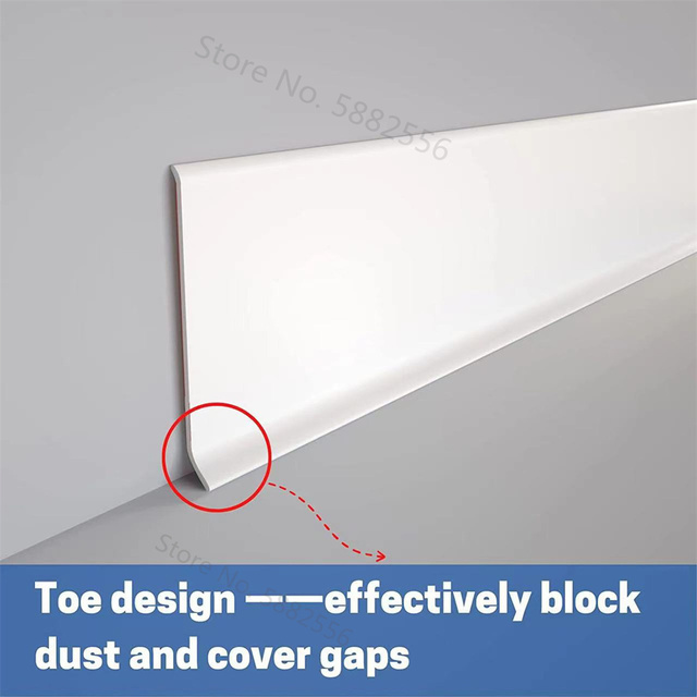【Hottest Trends】Pvc Skirting Line Rubber Skirting Board Plastic 2mm ...