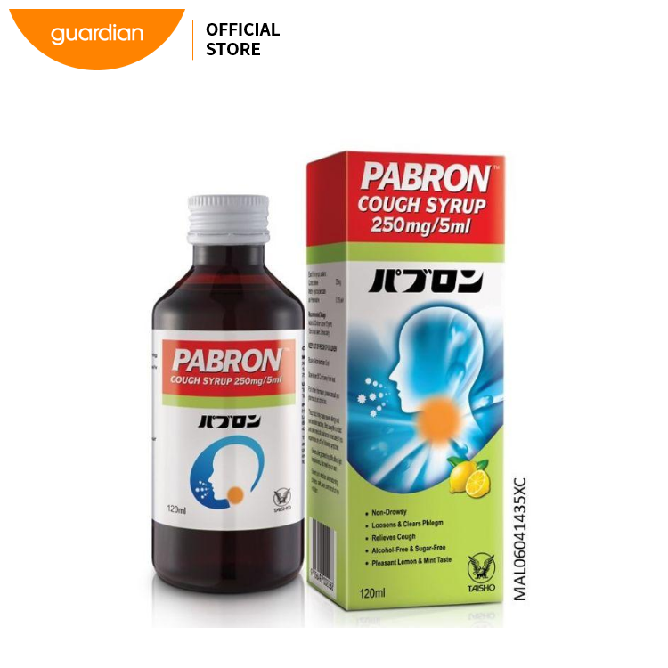 Pabron Cough Syrup 120ml | Lazada