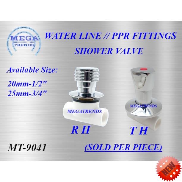 MT-9041 PPR Fittings Shower Valve 12 34 (RHTH) | Lazada PH