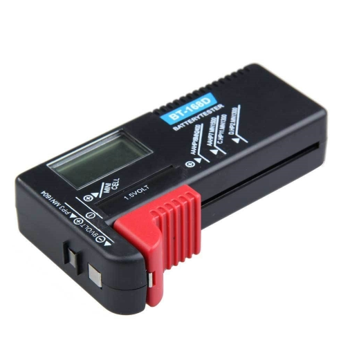 DIPPRUN Smart LCD Digital Battery Tester Electronic Battery Power ...