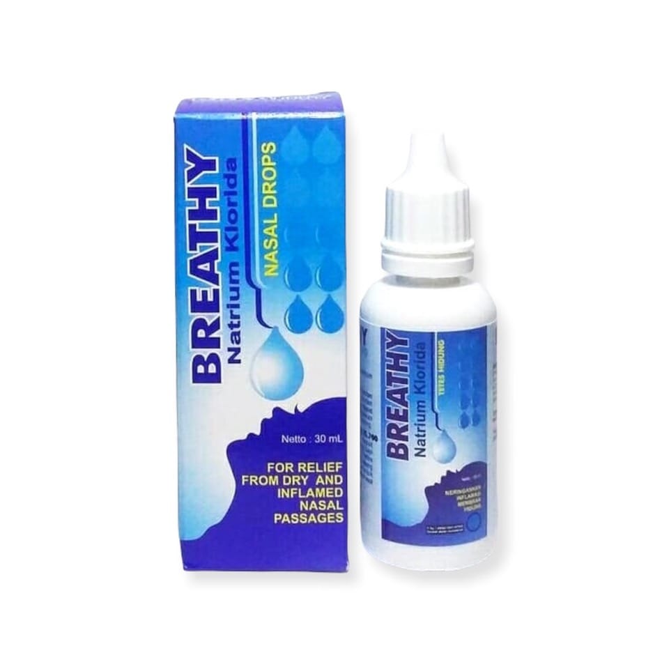 BREATHY Nasal Drops 15ml | Lazada Indonesia