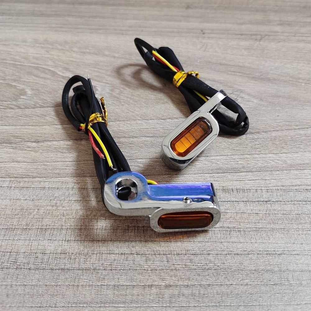 Lampu Sen Motor Mini LED Universal Riting Sein Reteng Turn Signal ...