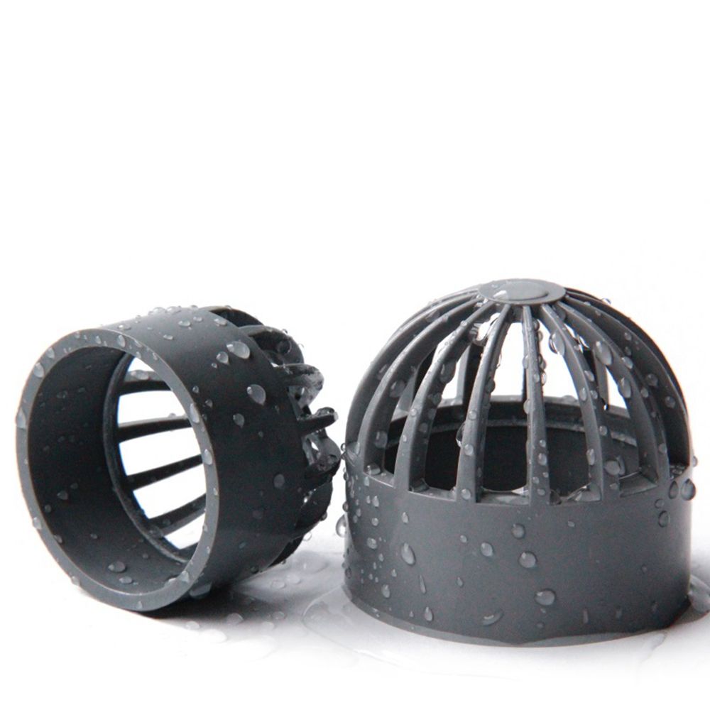 Round 1Pcs Air Duct Gutter Net Fish Breathable Cap Vent Cover Water ...