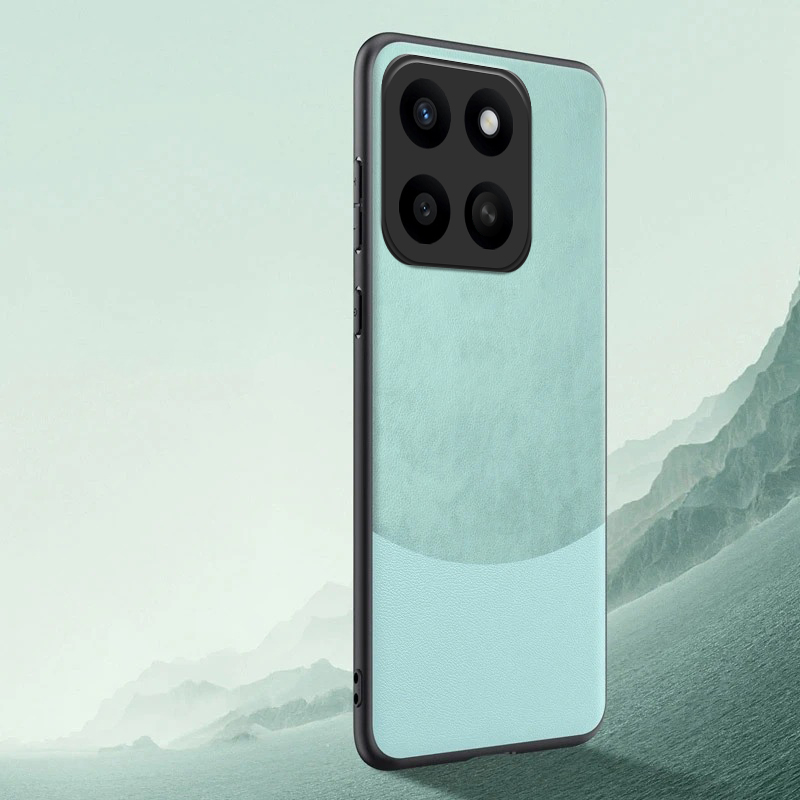 Phone case For Honor X8C 360 Degrees Protection Leather Soft Border ...