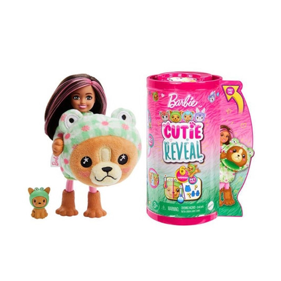 Barbie Chelsea Double Mascot Puppy Frog ของเล่นสำหรับเด็ก (147624 ...