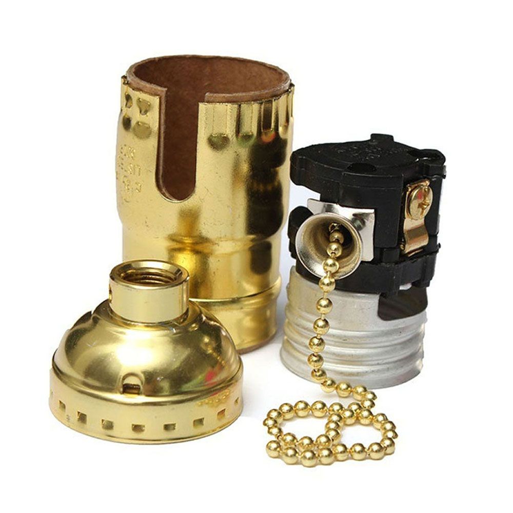 Retro Antique Base Lamp Holder Edison E26/E27 Screw Bulbs Accessories ...