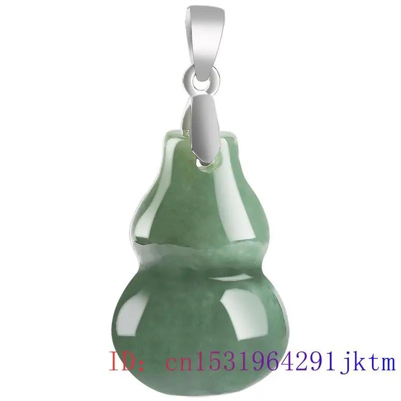 Burmese Jadeite Gourd Pendant Gifts for Women Fashion Man Necklace ...