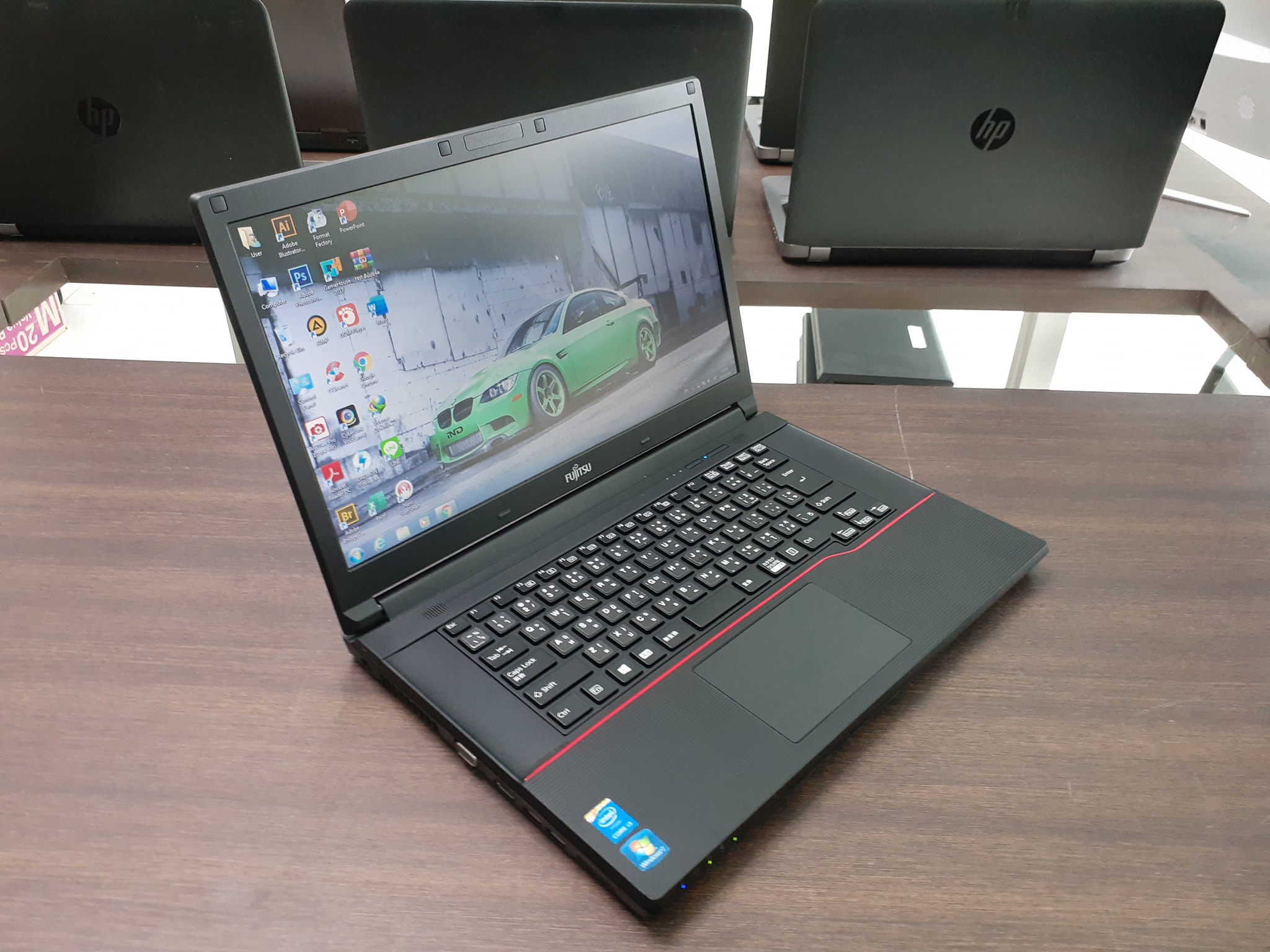 โปรโมชั่นโน๊ตบุ๊ค Fujitsu A574 ใช้ทำงาน พิมพ์งานพิมพ์เอกสาร เรียน ...