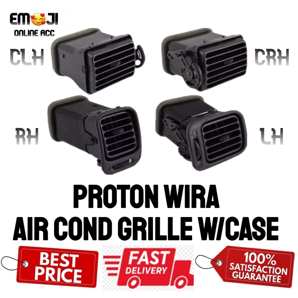 Proton Wira aircond air cond grille louver outlet w/case | Lazada