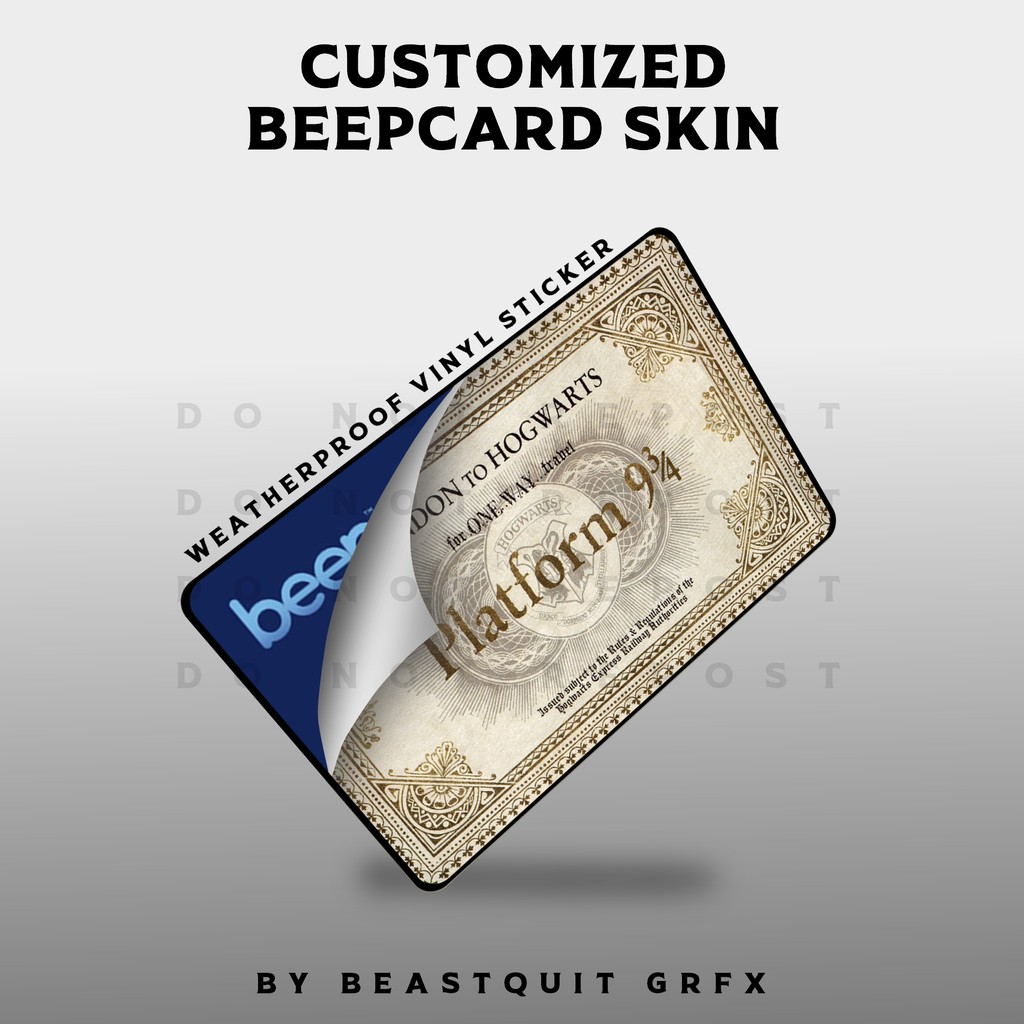 ☞CUSTOMIZED BEEP CARD SKIN | Lazada PH