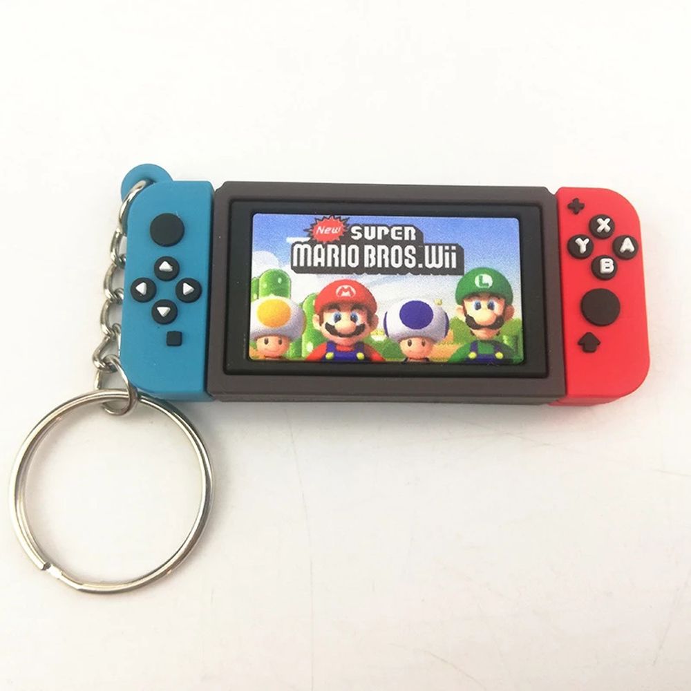 Car Interior Accessories Figure Gifts Claw Machine Mario Key Rings ...
