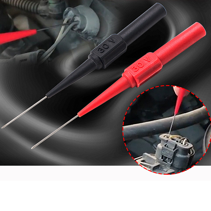 Diagnostic Tools Multimeter Test Lead Extention Back Piercing Needle ...