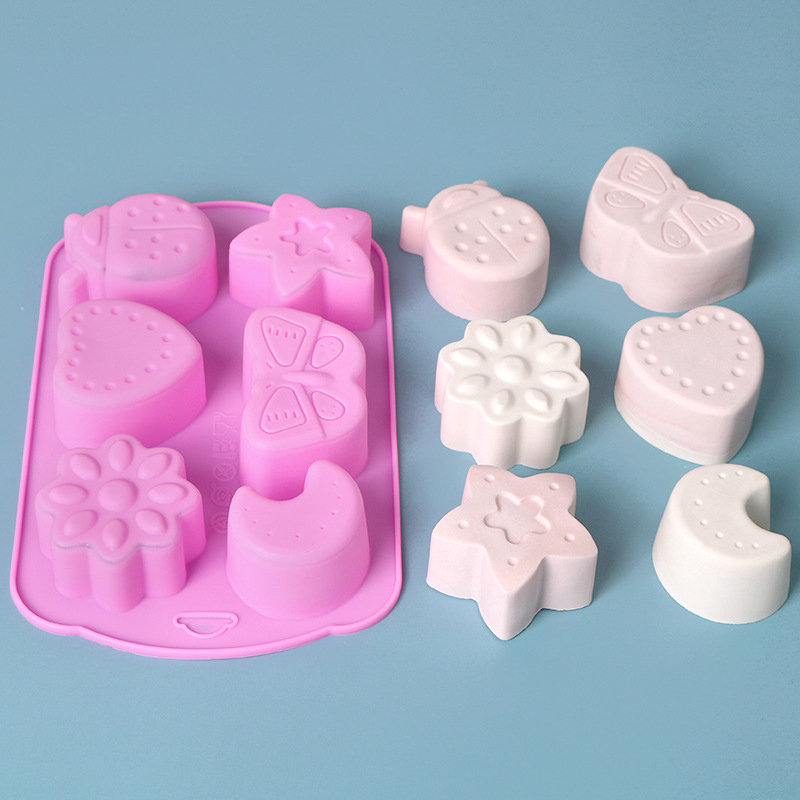 3d Flower Rose Jelly Pudding Mould Fondant Chocolate Silicone Mold Cake ...