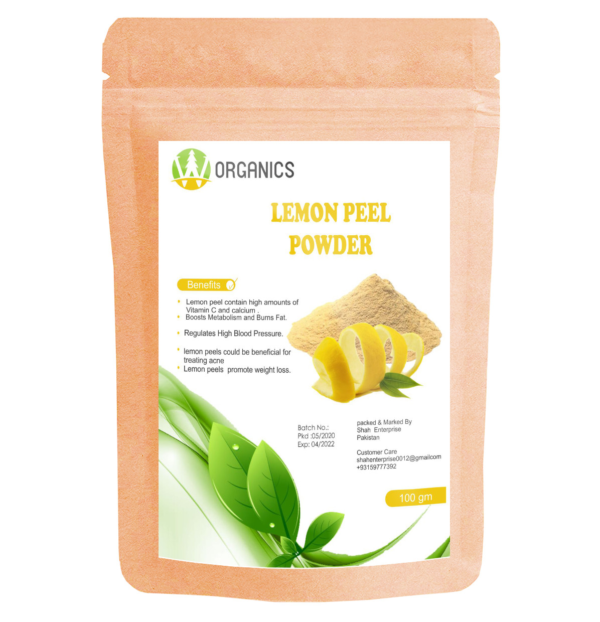 Lemon Peel Powder 100 gm | Daraz.pk