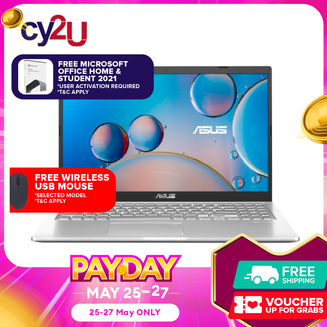 Asus Vivobook M515D-AEJ1588WS 15.6" FHD Laptop - Transparent Silver ...