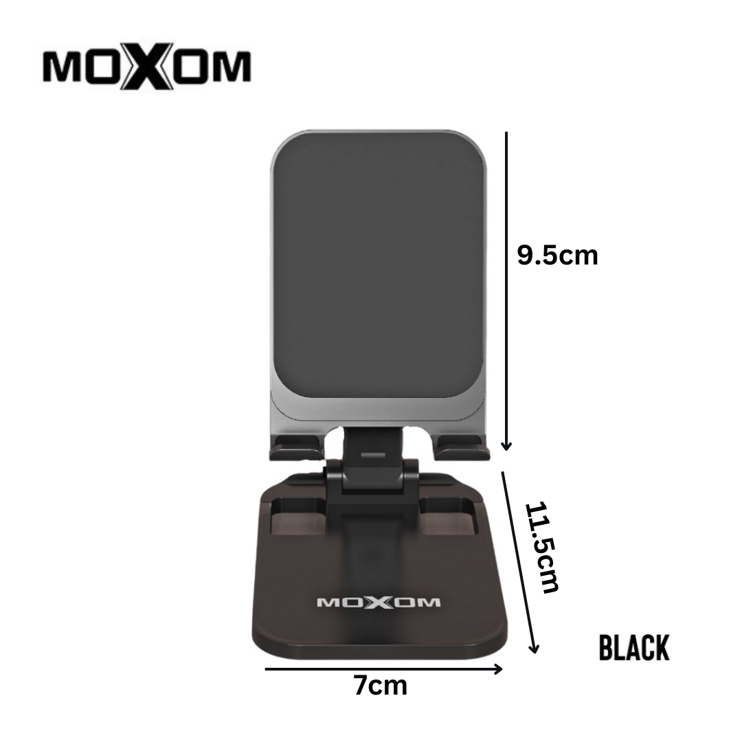 Moxom MX-VS12 Clamshell Adjustable Aluminium Mount Phone Holder | Lazada