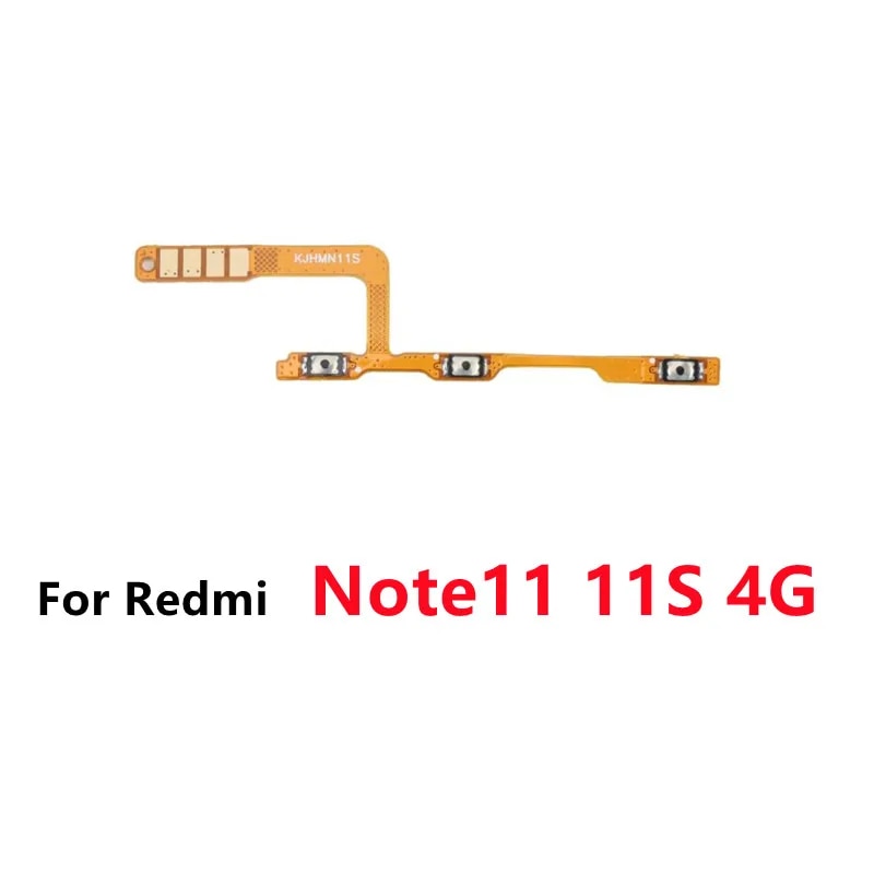 For Xiaomi Redmi Note 11 11S 11T 11E 4G 5G Pro Power Volume Button Flex ...