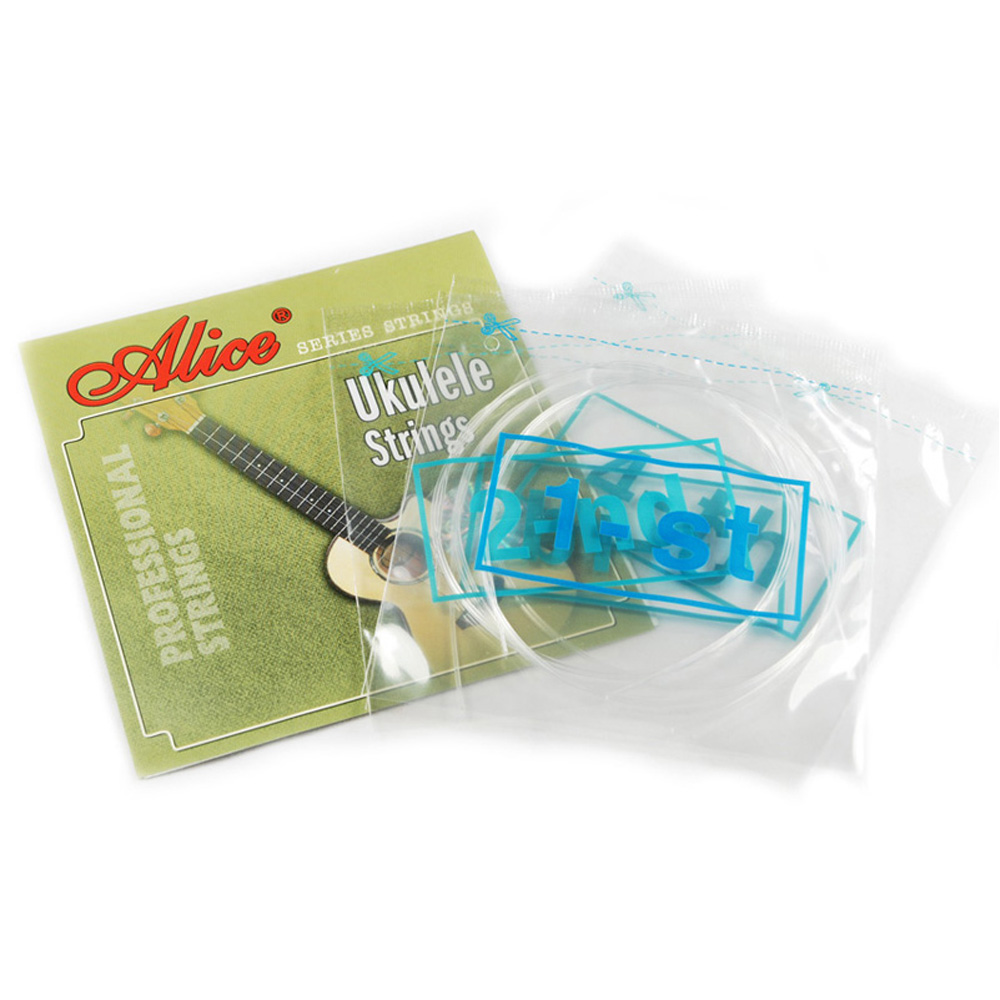 Ukulele Strings Black Nylon Or Clear Nylon Professional Uku 4 Strings ...