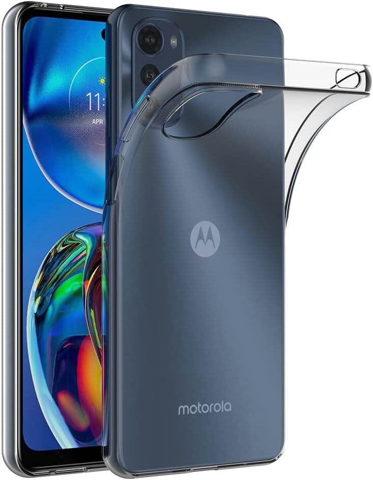 lthmy for Motorola Moto G42 casing Ultra Slim Transparent Clear Soft ...