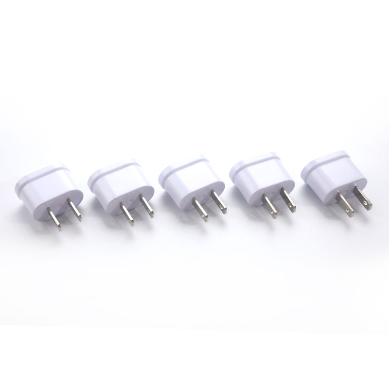 US Plug to EU Plug Round And Flat Dual-Purpose Conversion Plug ...