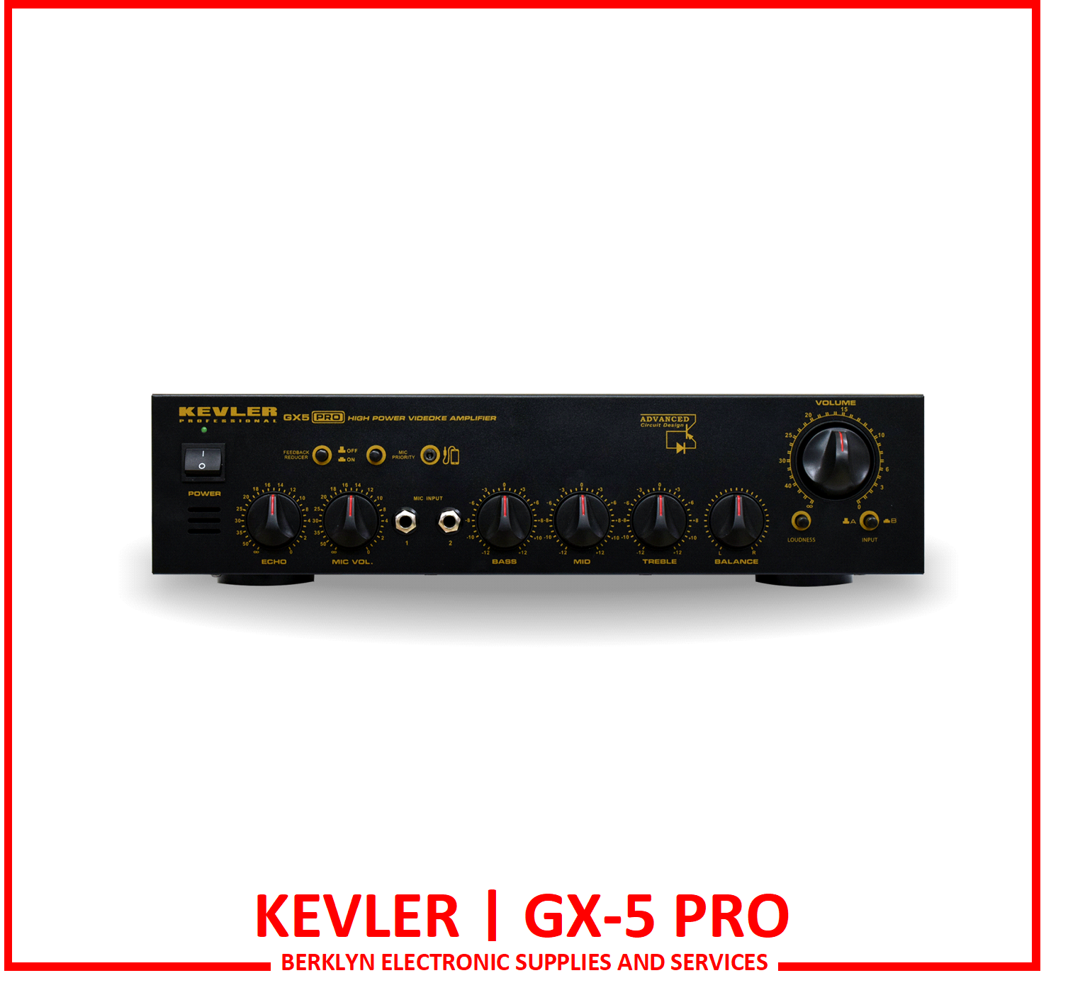 Kevler GX-5 PRO INTEGRATED AMPLIFIER | Lazada PH